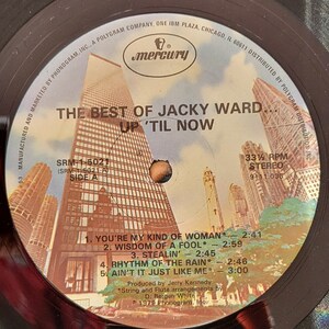 Jacky Ward : the Best of Jacky Ward... up 'til Now - 1979 Vintage ...