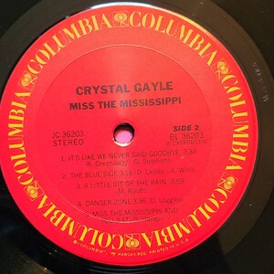 Crystal Gayle : Miss the Mississippi - 1979 Vintage Country Pop Folk ...