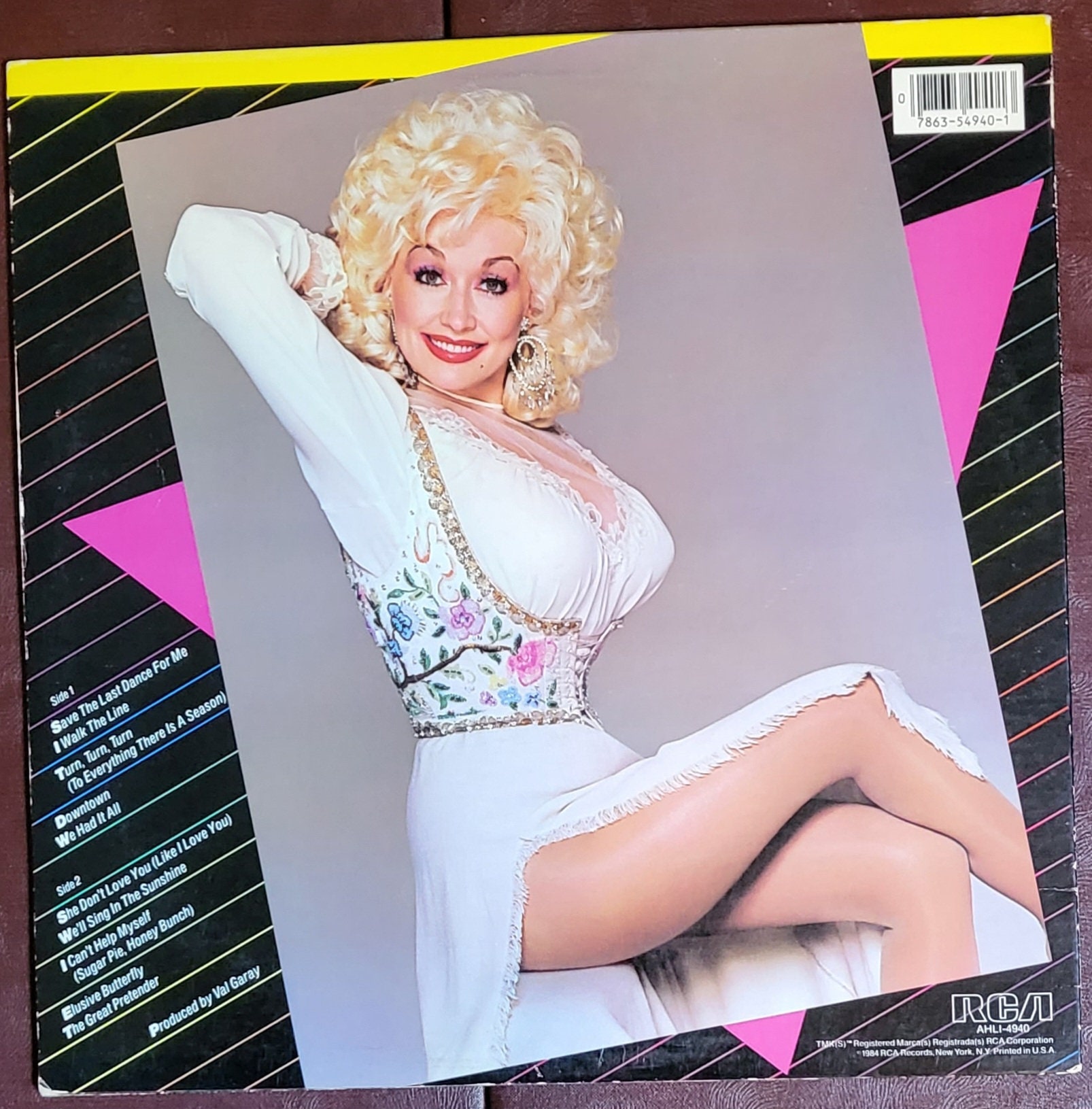 Dolly Parton The Great Pretender 1984 Vintage Country Folk Vinyl Lp