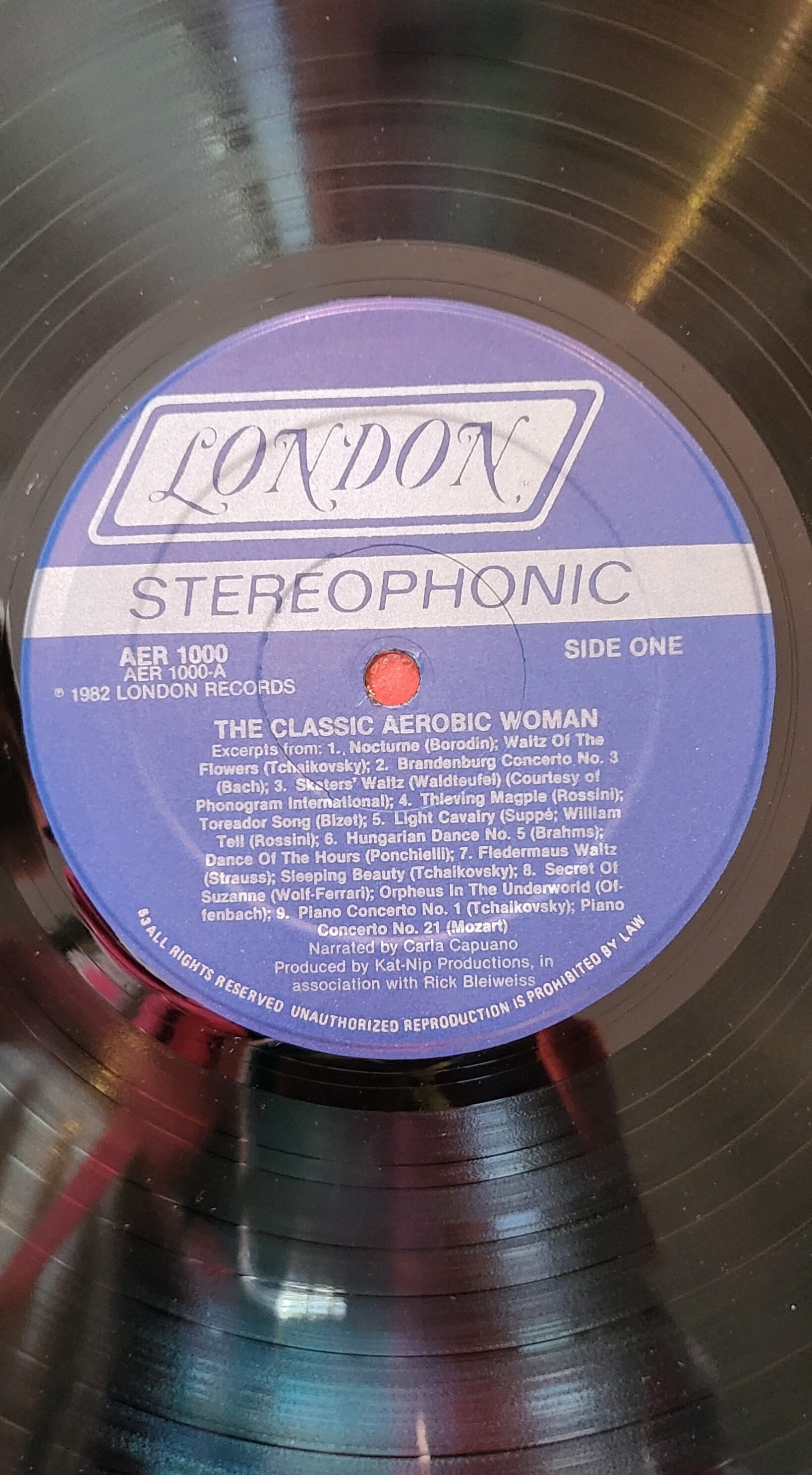 The Classic Aerobic Woman 1982 Vintage Health / Fitness Vinyl LP Album ...