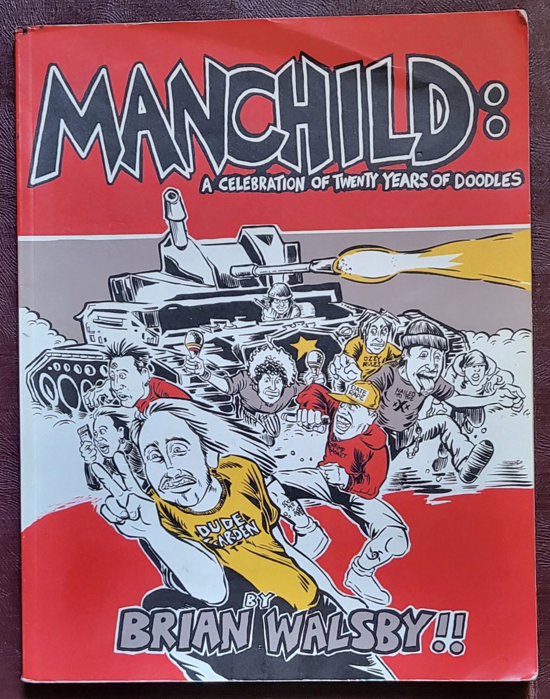 Manchild: A Celebration of Twenty Years of Doodles - Brian Walsby ...
