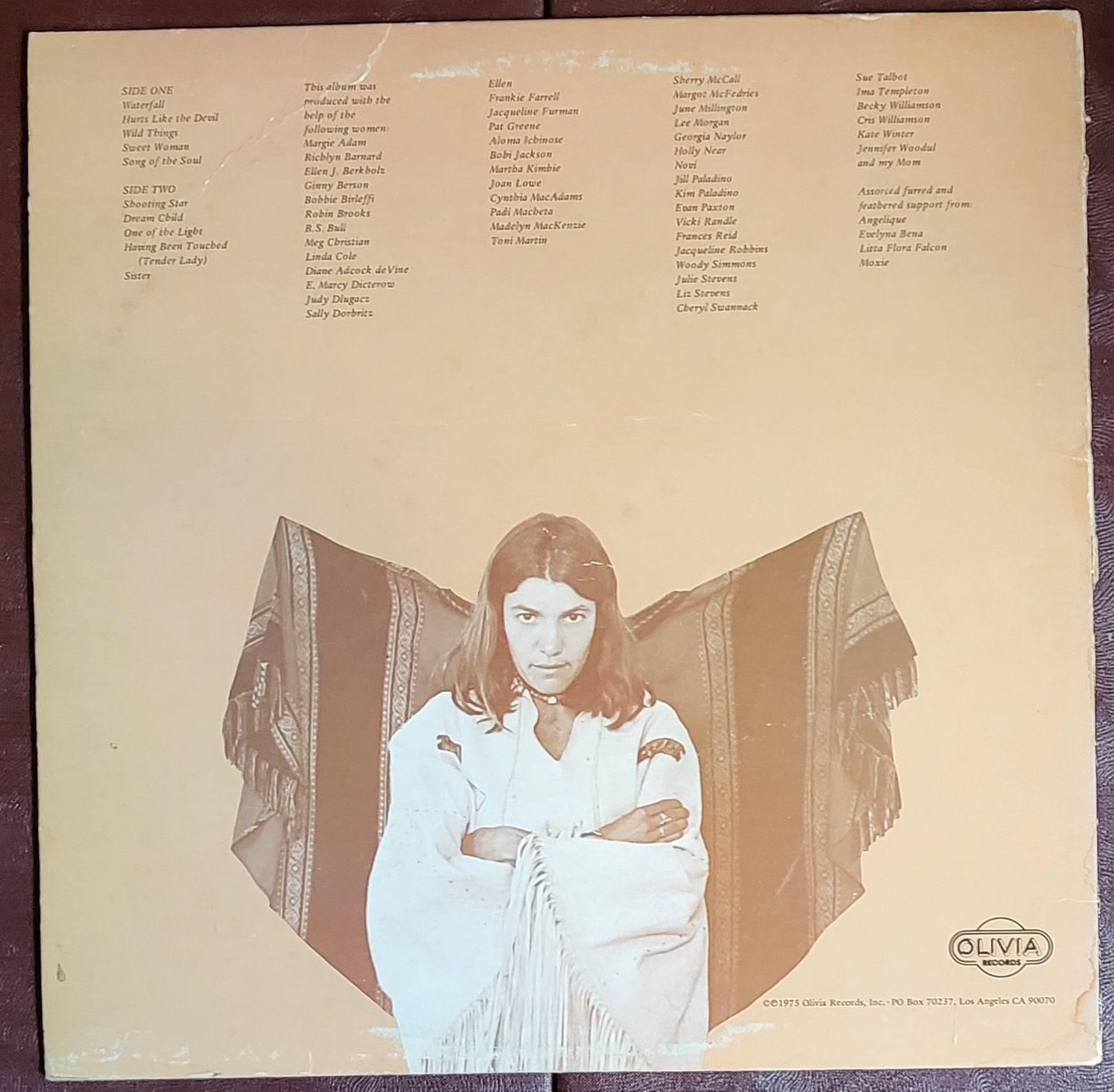 Cris Williamson the Changer and the Changed 1975 Vintage Folk Rock ...