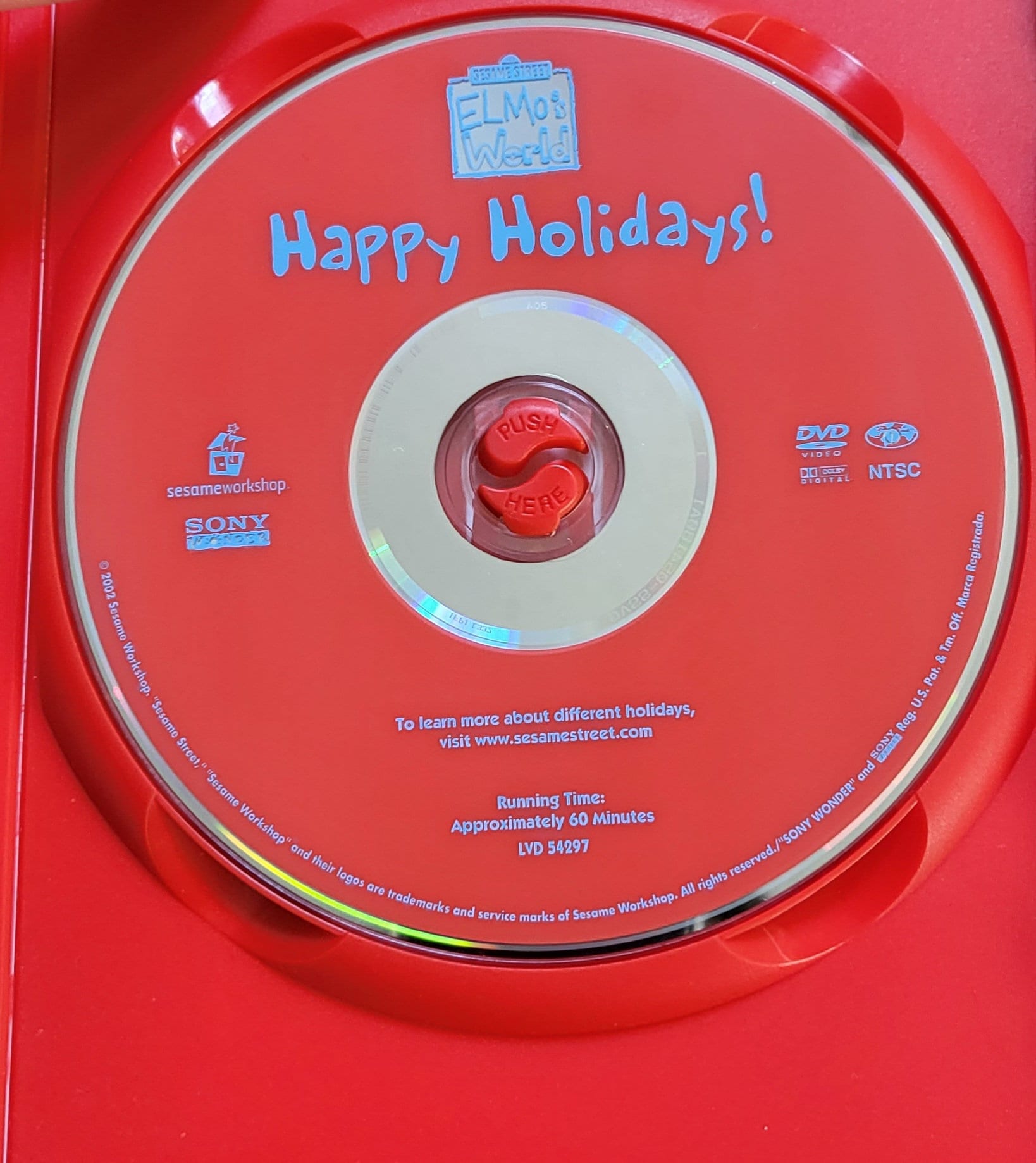 Elmo's World - Happy Holidays! Family / Kids / Children DVD - Excellent ...