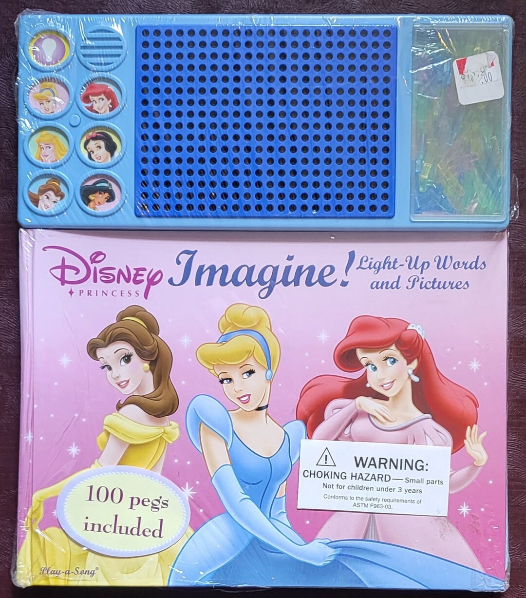 Disney Princess Imagine! Light-up Words & Pictures - 100 Colored Pegs ...