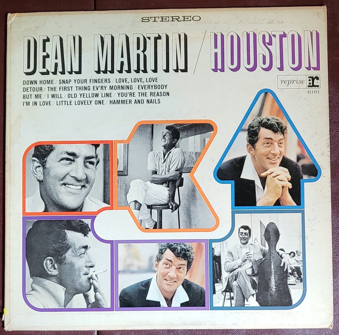 Dean Martin - Houston - 1965 Vintage Jazz / Big Band Vinyl - Reprise ...