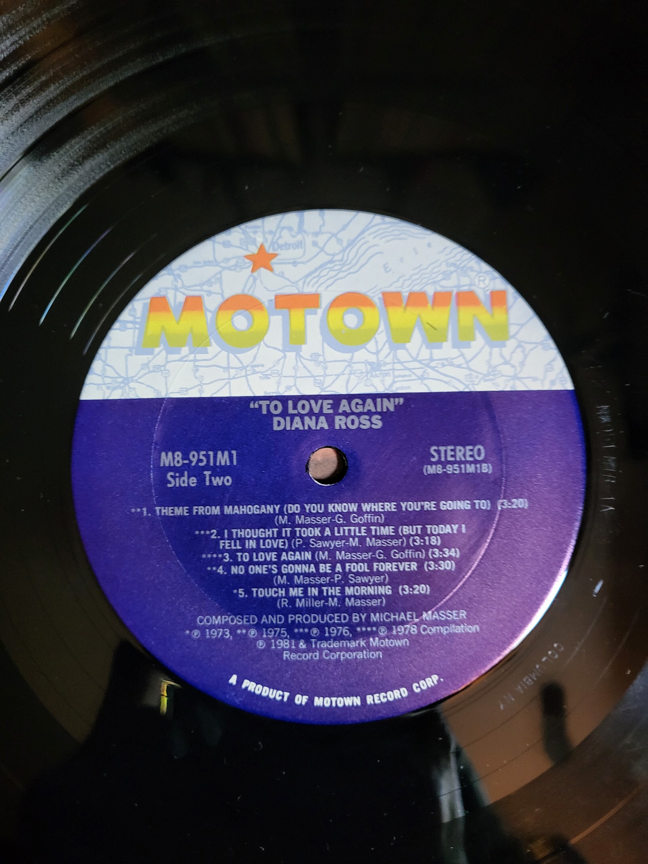 Diana Ross to Love Again Vintage Classic Funk / Soul Vinyl LP Album ...