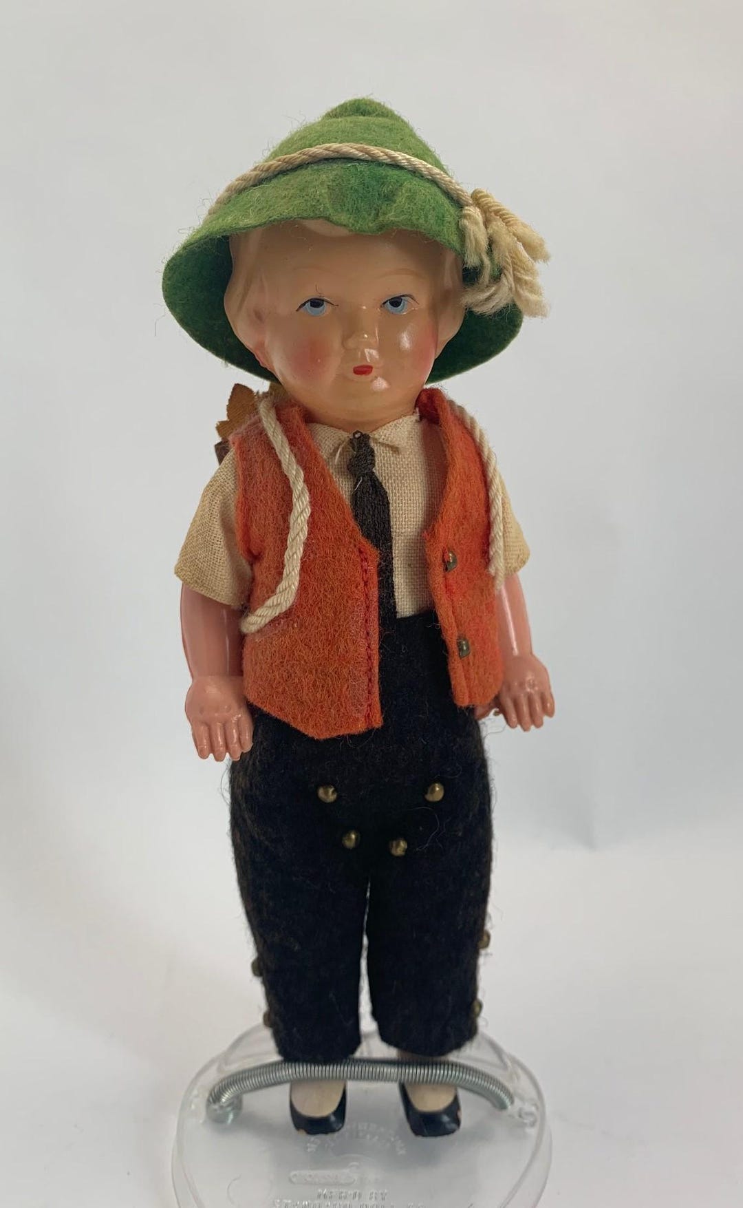 1960s Austrian Doll Traditional Costume Travel Souvenir - Etsy