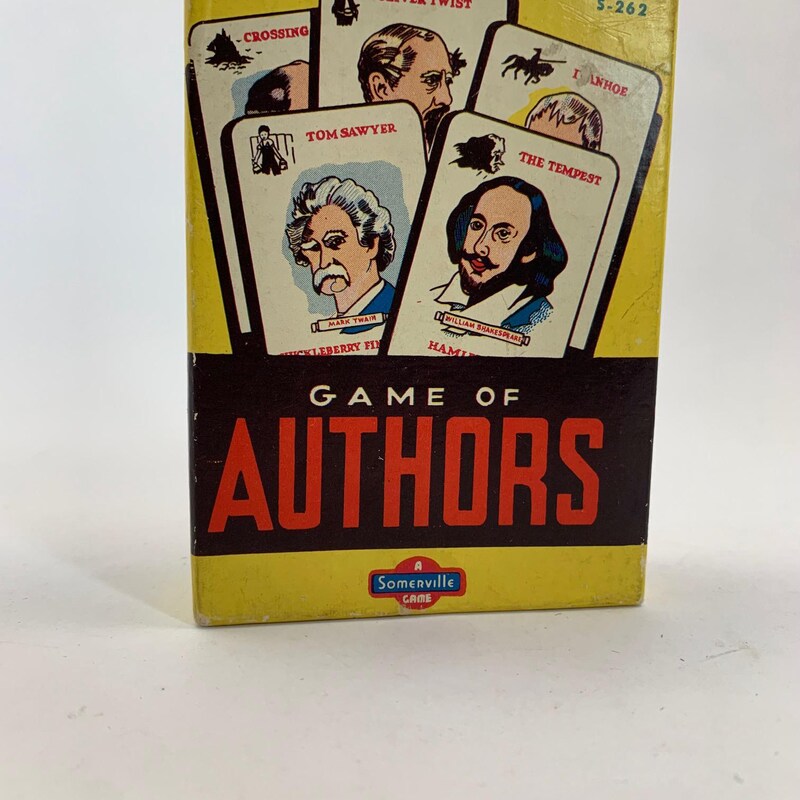 Authors Card Game - Etsy