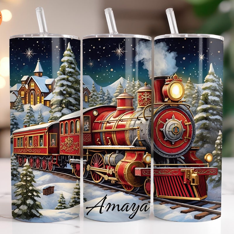 Train Travel Mug - Etsy UK