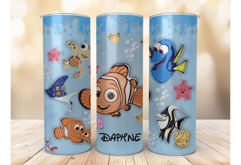 Disney Finding Nemo Tumbler Sea Adventure Design 20oz Insulated Coffee ...