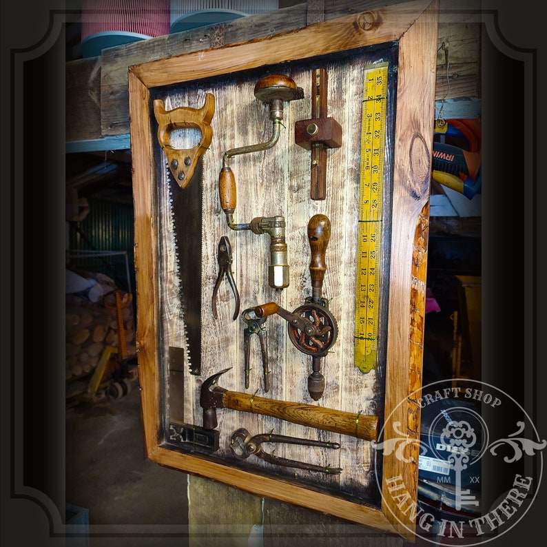 Vintage Tools Display Board - Etsy