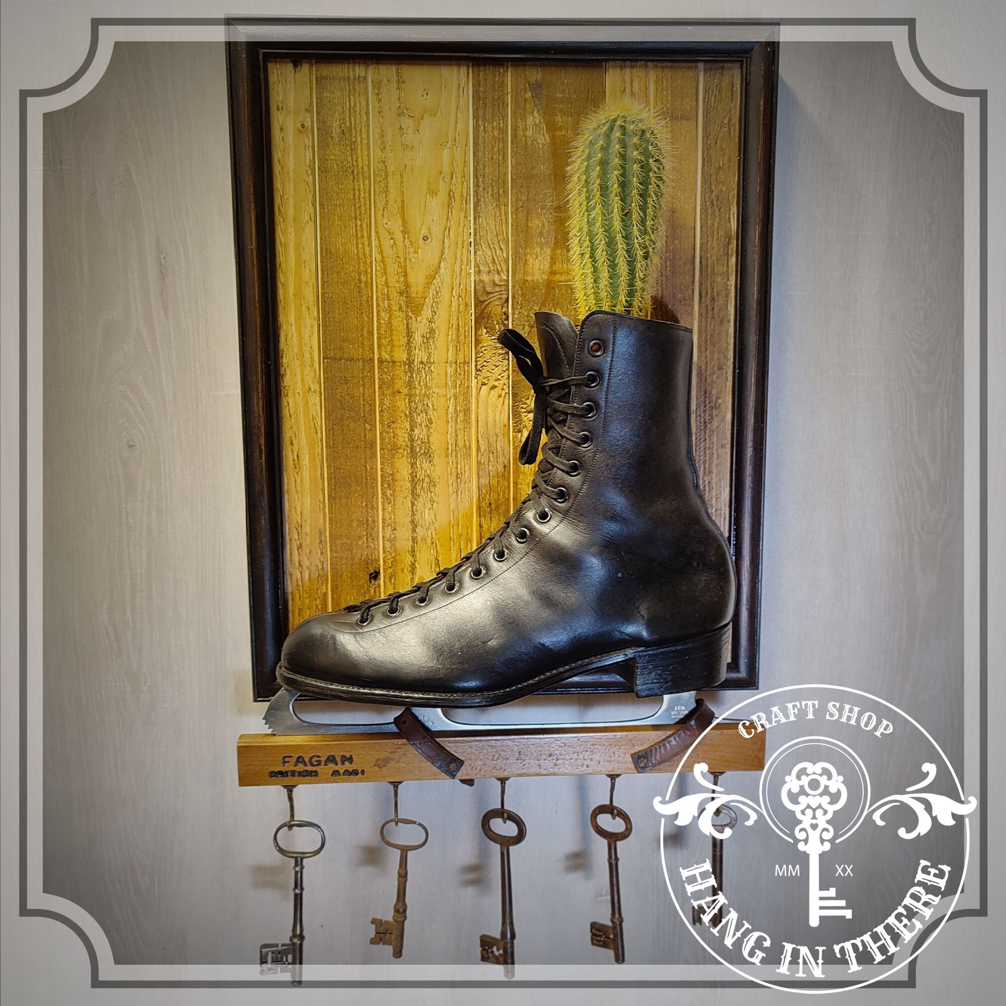 Key Hanger, Key Rack, Key Hooks, Plant Pot, Cactus - Etsy UK