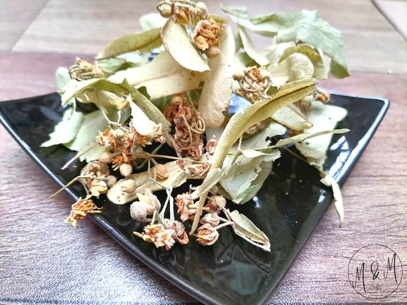 Linden Flower Tea Tilia Cordata L. / Basswood Tea / Organic Dry and Cut ...