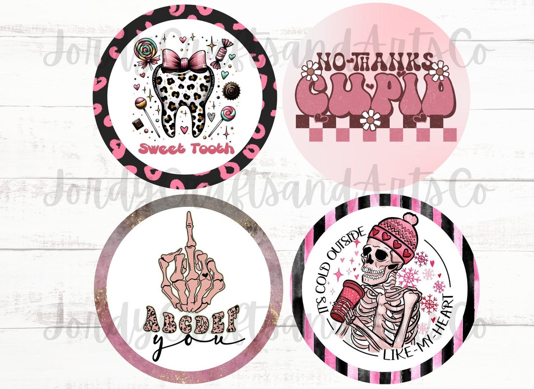 Valentines Round PNG| Valentines Day Digital Download| Digital ...