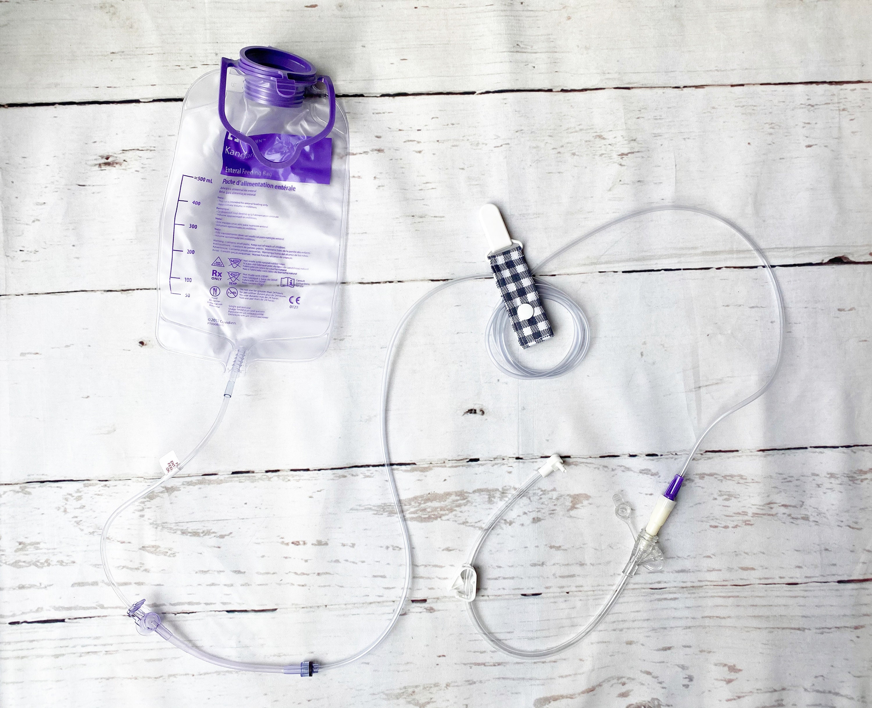 Circuit Double Snap Tube Cord Clip to Manage Medical Cords Including ...