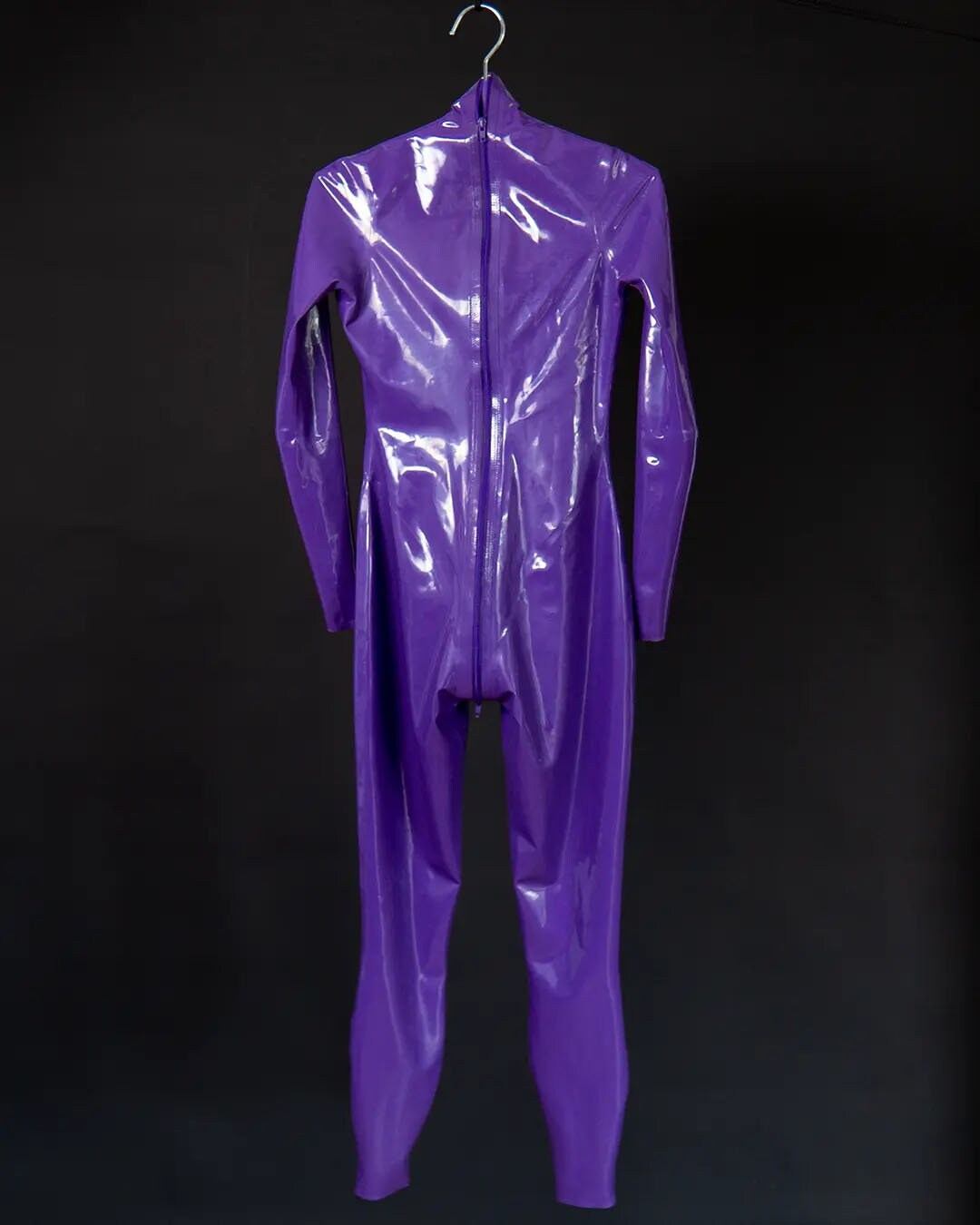Violet Latex Catsuit - Etsy