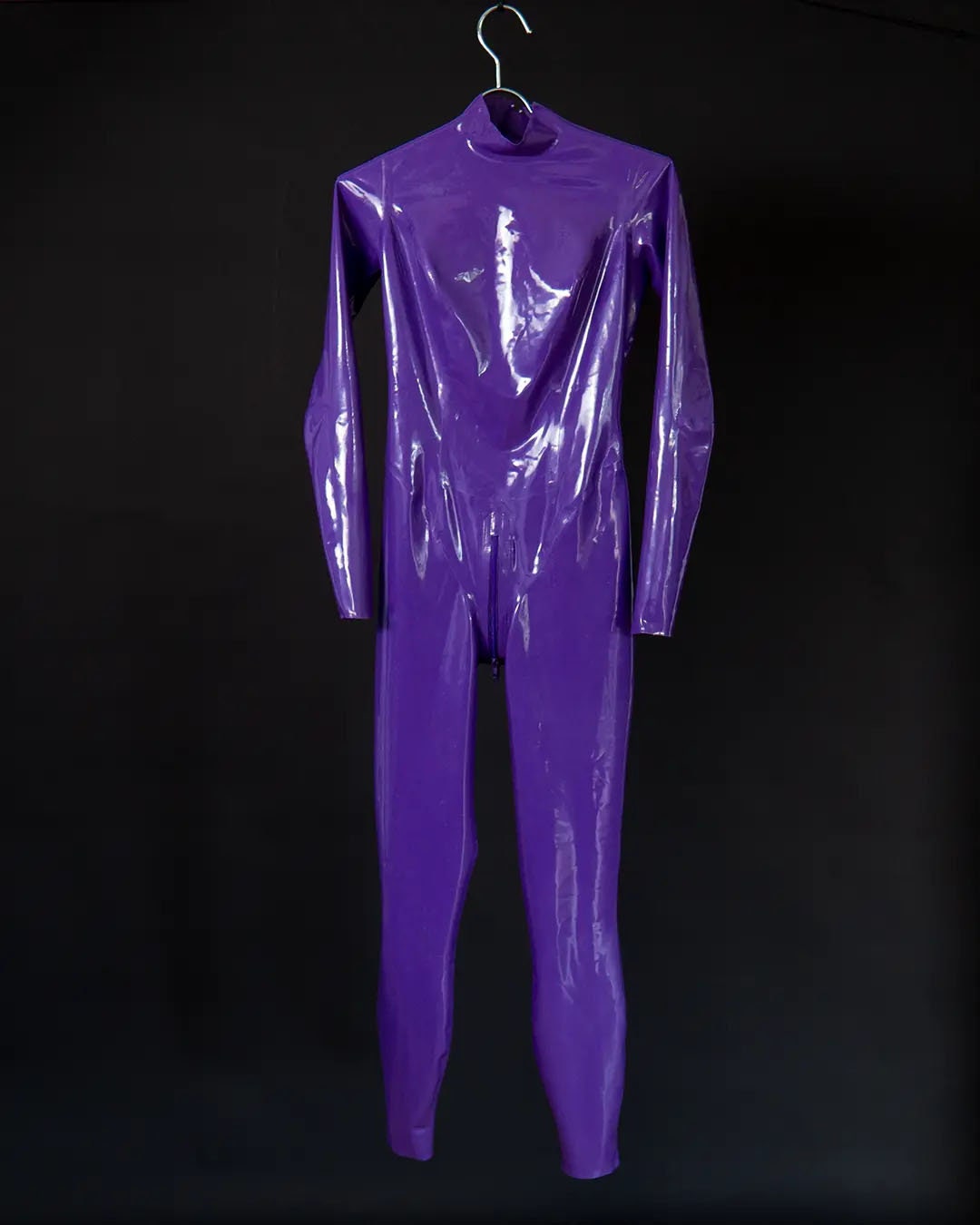 Violet Latex Catsuit - Etsy