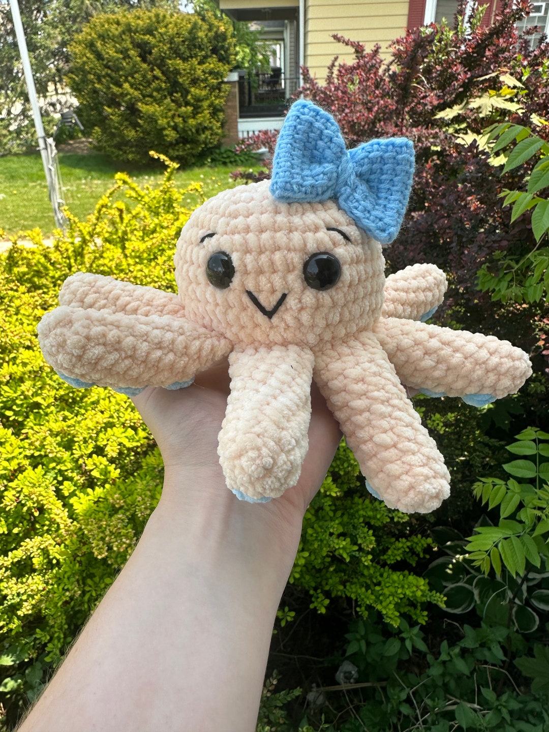 Olivia the Octopal Crochet Plushie Kids Toy Octopus - Etsy