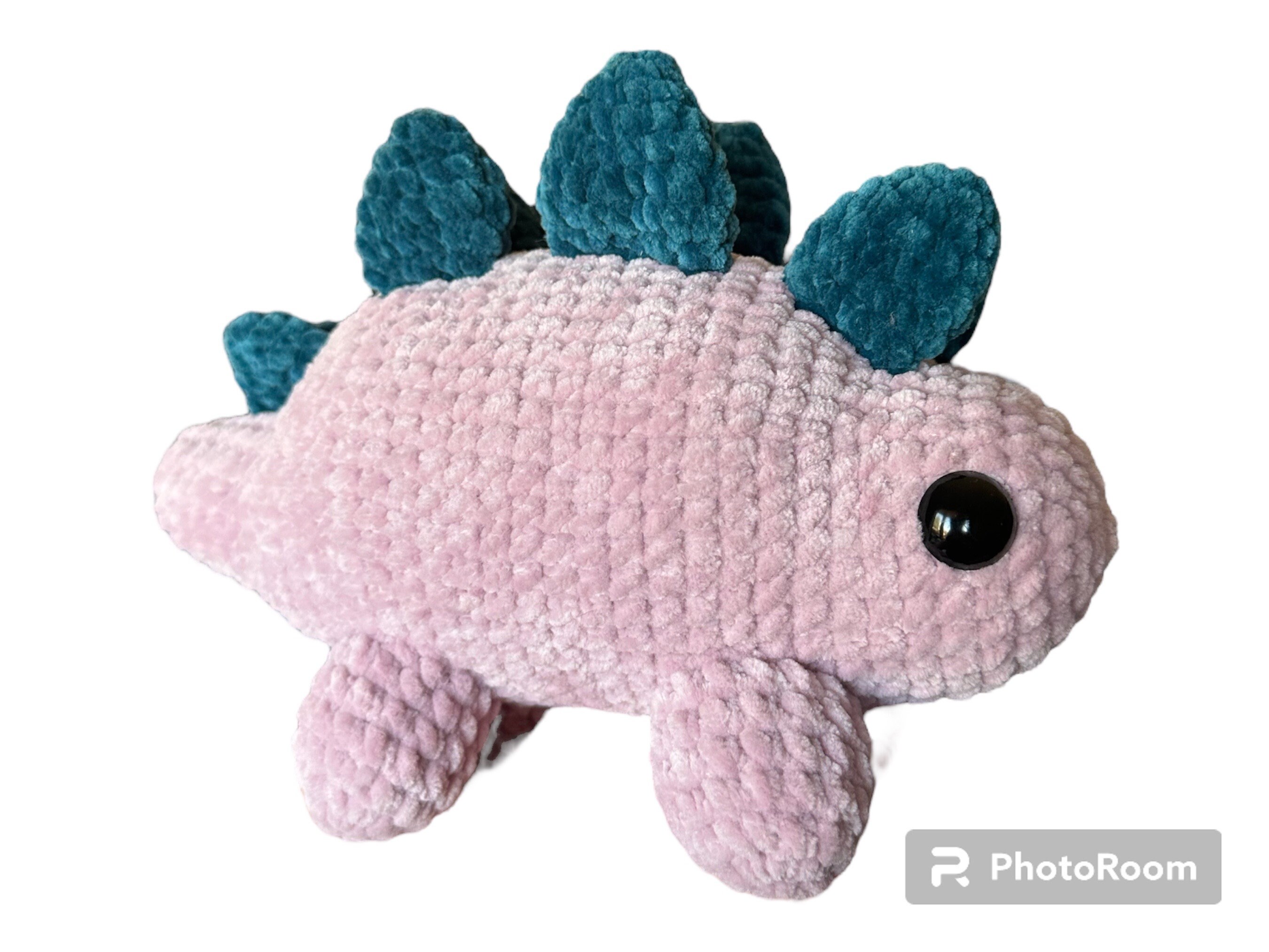 Crochet Wyatt the Stego Plushie Crochet Plushie Kids Toy - Etsy