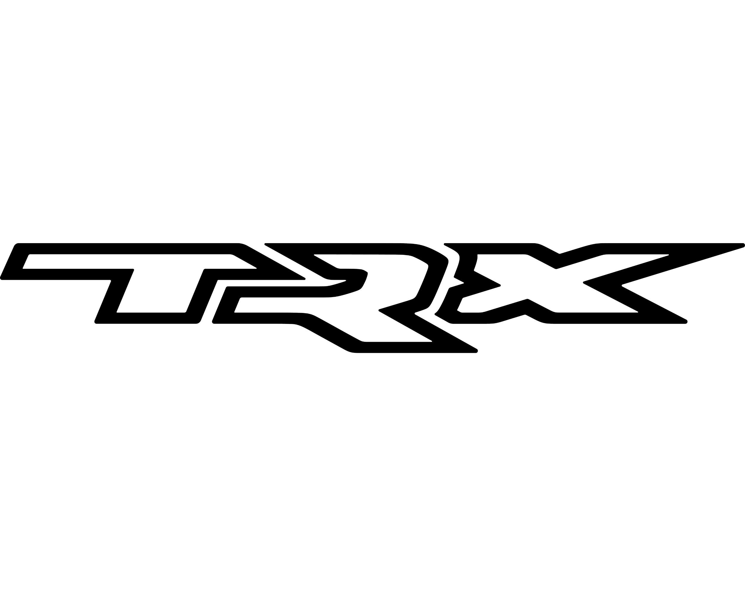 Ram® TRX Side Bed Letters - Black Fill/Color Outline - OEM - Sold as ... Ram® TRX Side Bed Letters - Black Fill/Color Outline - OEM - Sold as ...