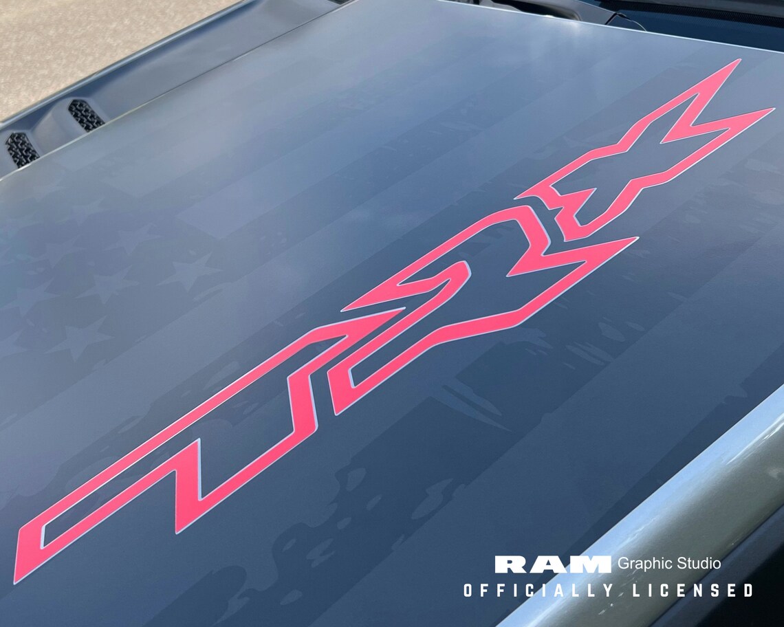 Officially Licensed RAM® TRX Hood Letter Inserts made to Fit - Etsy