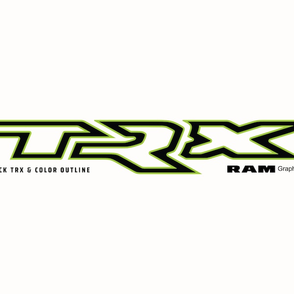 Ram Trx Bed Decal - Etsy