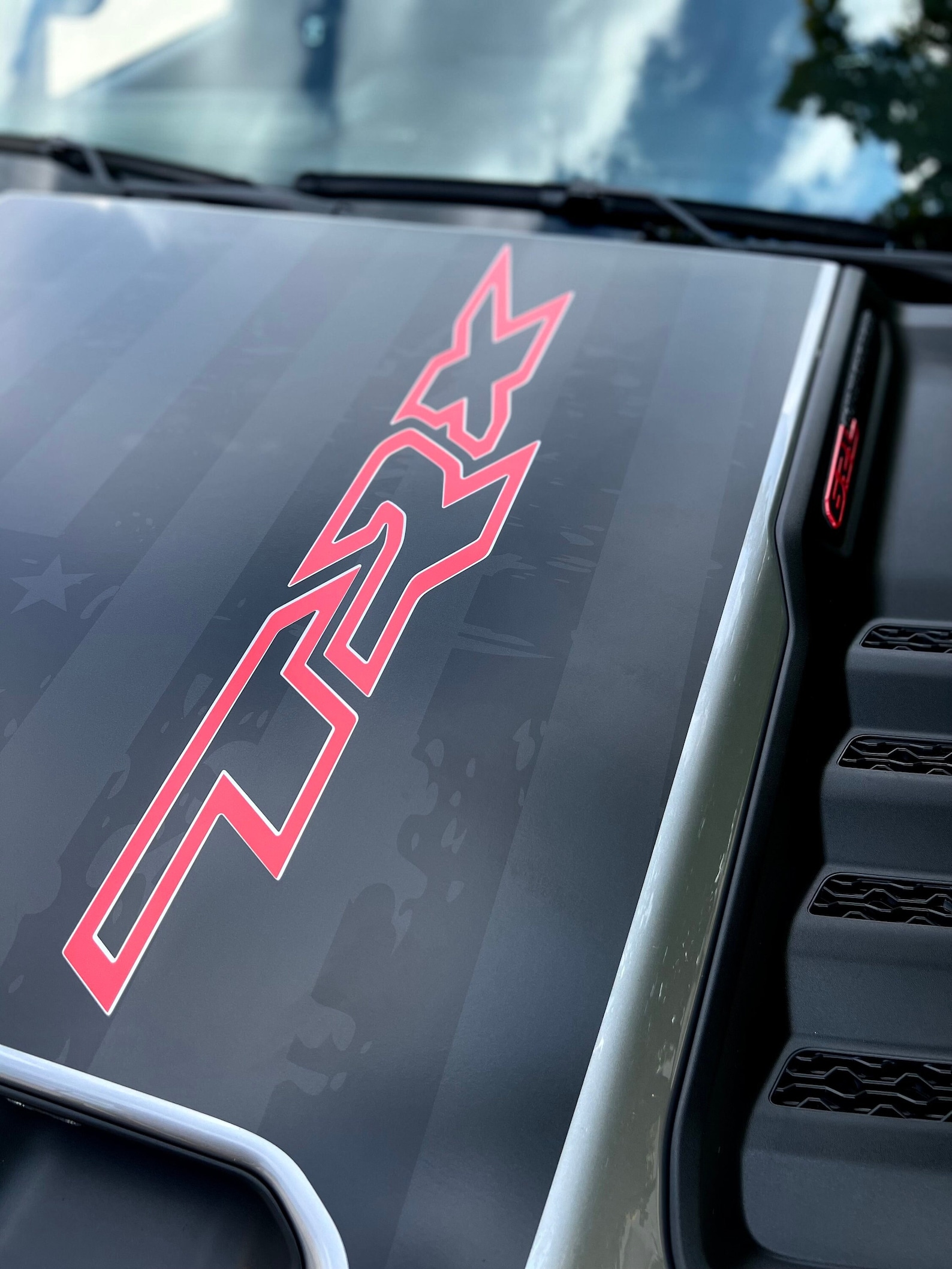 Officially Licensed RAM® TRX Hood Letter Inserts made to Fit - Etsy