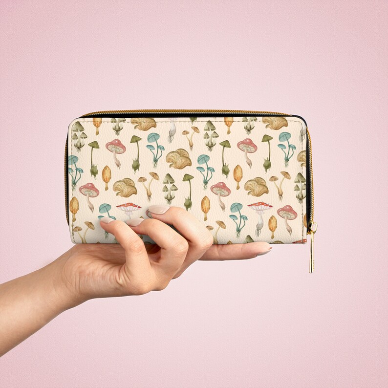 Mushroom Wallet Cottagecore Mushroom Accessories Cottagecore Gift for ...
