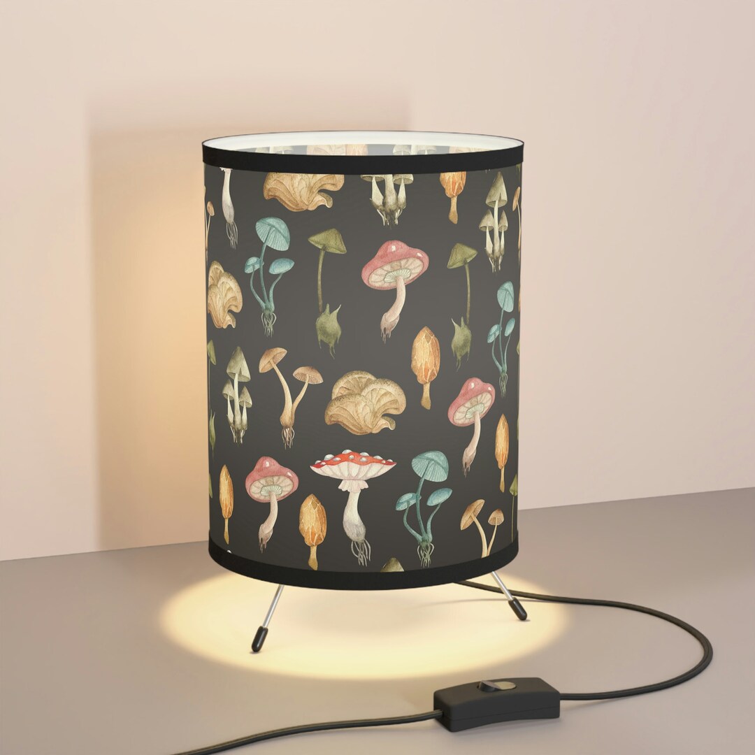 Cottagecore Mushroom Lamp Mushroom Decor Mushroom Lamp Dark Cottagecore ...