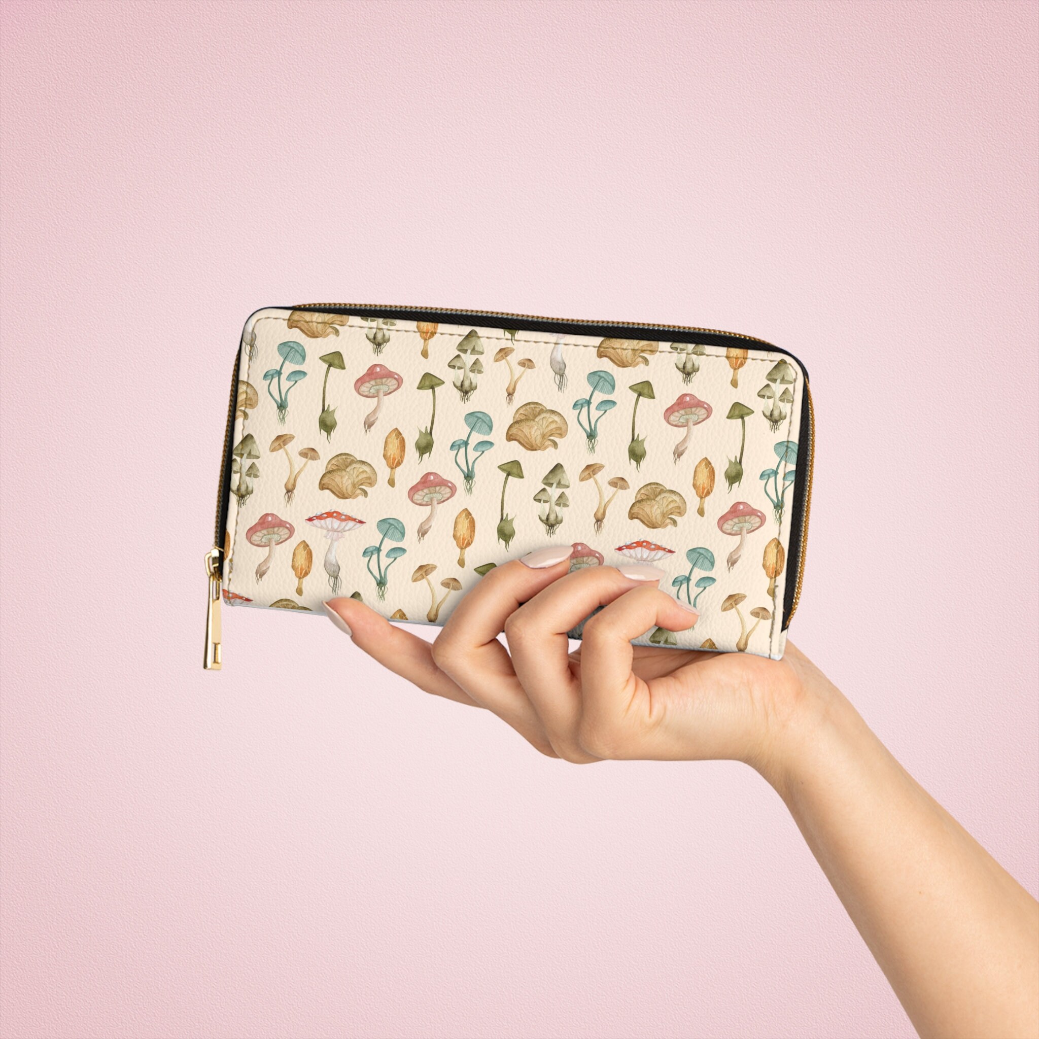 Mushroom Wallet Cottagecore Mushroom Accessories Cottagecore Gift for ...