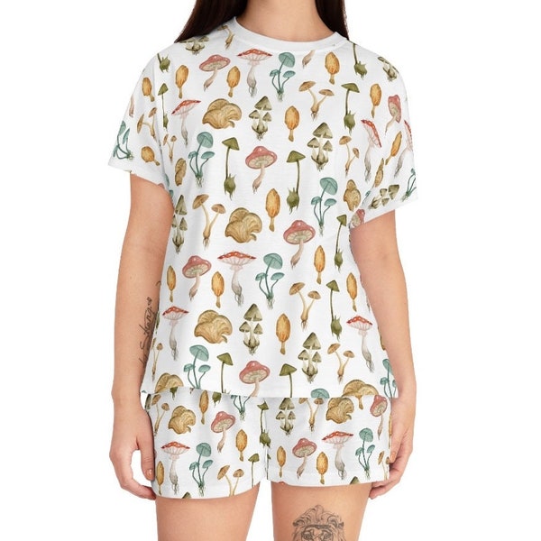 Mushroom Pajamas Set - Etsy