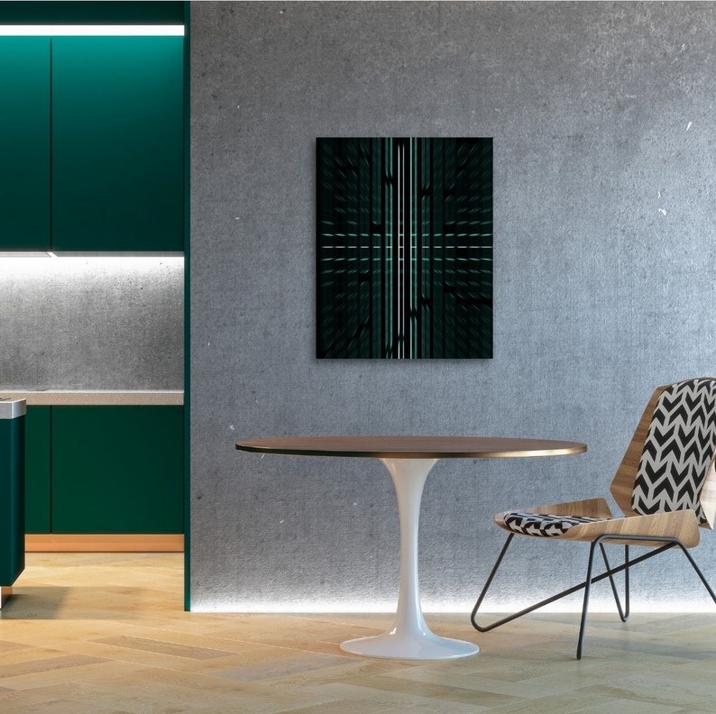 Warp Speed Unique Warp Drive Art Corporate Canvas Spaceship Wall Art ...