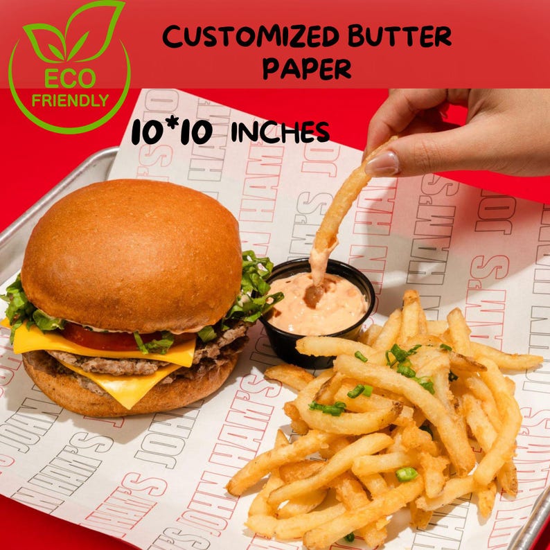 Custom Deli Paper Food Truck | Full Color Low Minimum 500 Sheets ...