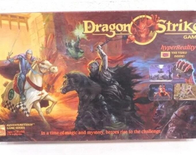 Vintage TSR Dragon Strike Game Hyperreality 1993 - Etsy