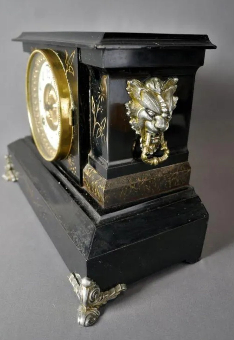 Antique Ansonia Mantel Clock Company – Cast Iron - Etsy