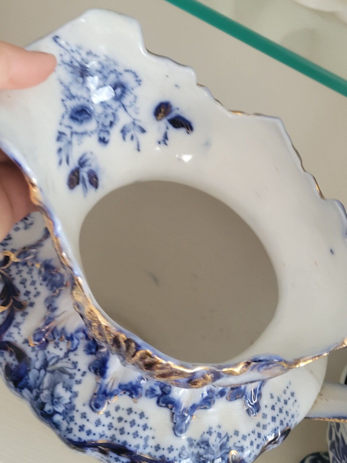Victorian Style FURSTENBERG Large Porcelain Pitcher - Etsy