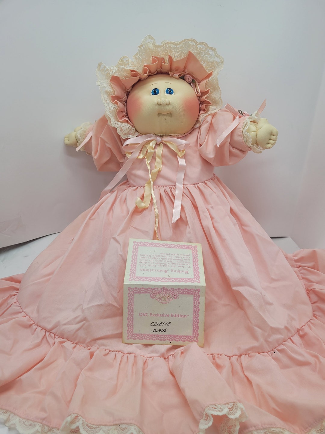 VINTAGE 1992 Cabbage Patch Kids Preemie Girl QVC Limited Edition SOFT ...