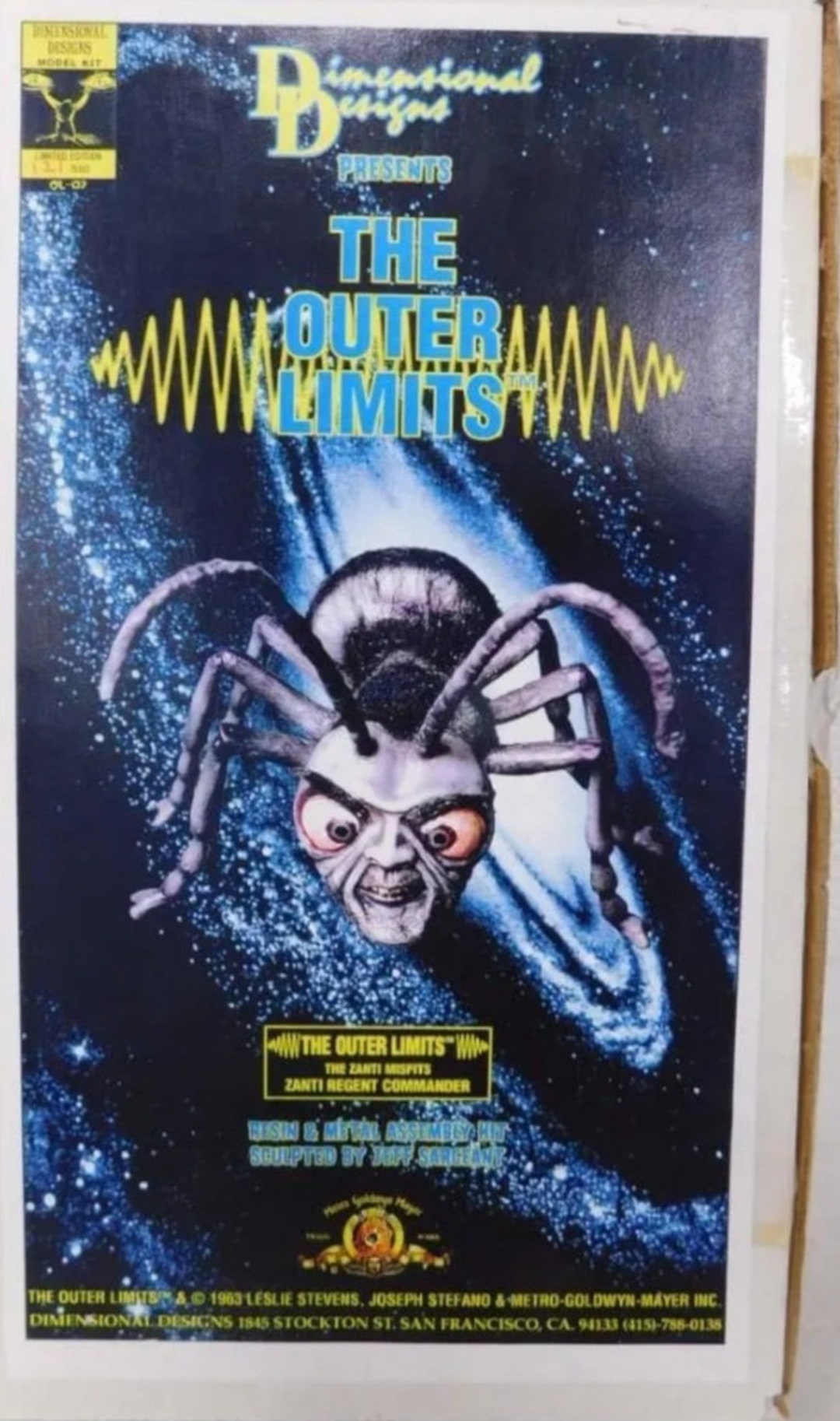 Outer Limits Zanti Misfits Model Kit Dimensional Designs - Etsy