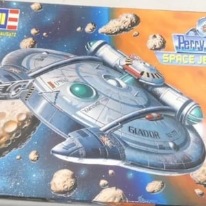 Vintage Revell 04852 Perry Rhodan Space Jet Glador - Etsy