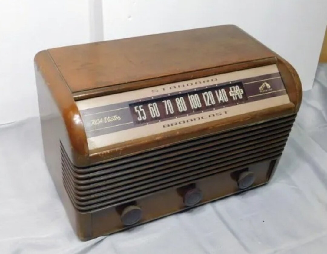Vintage Tube Radio RCA Victor Superheterodyne Wood Circa 1945 - Etsy