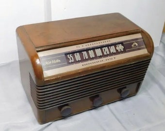 1945 RCA Mid Century Radio Model 56X2. Beautiful and Restored! FREE ...