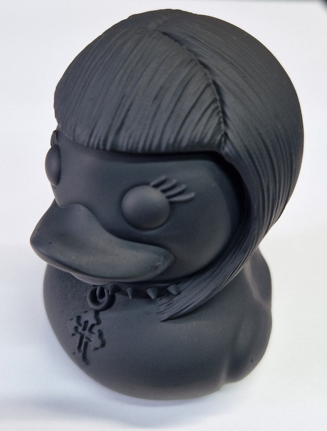 Goth Duck Figure, Primed Ready for Paint - Etsy