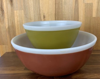 Pyrex Mixing Bowls Americana - Etsy