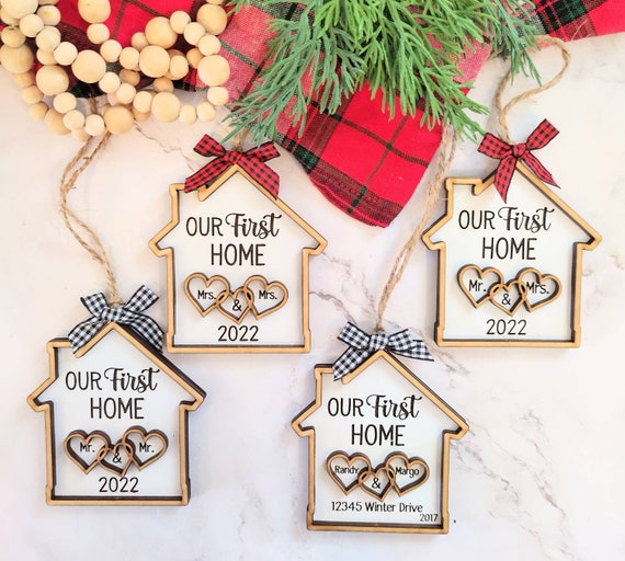 Our First Home Svg. Our First Home Ornaments Svg. First Home - Etsy