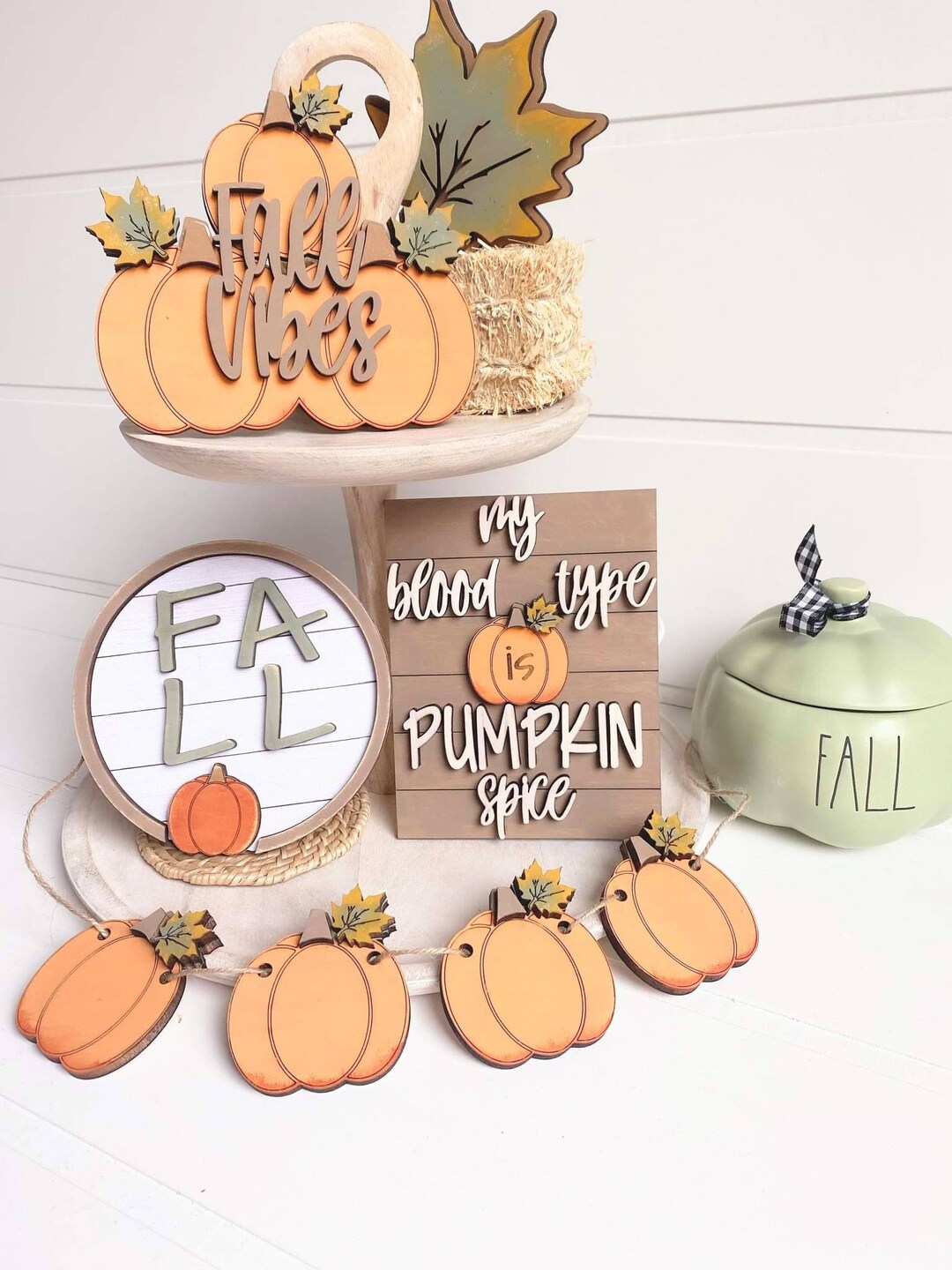 Fall Tier Tray. Fall Tiered Tray Svg. Fall Bundle Svg. Fall Signs Svg ...