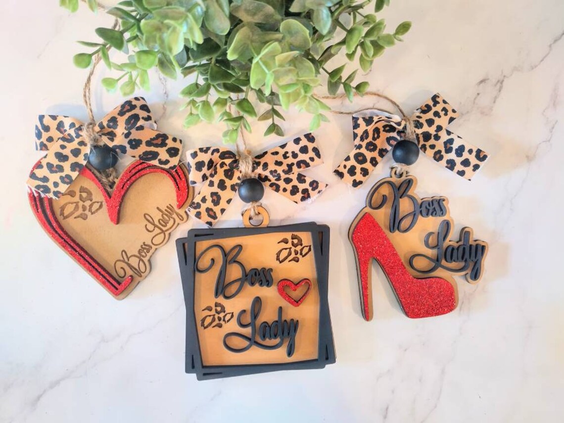 Boss Lady Svg. Lady Boss Svg. Boss Lady Car Charms. Boss Lady - Etsy