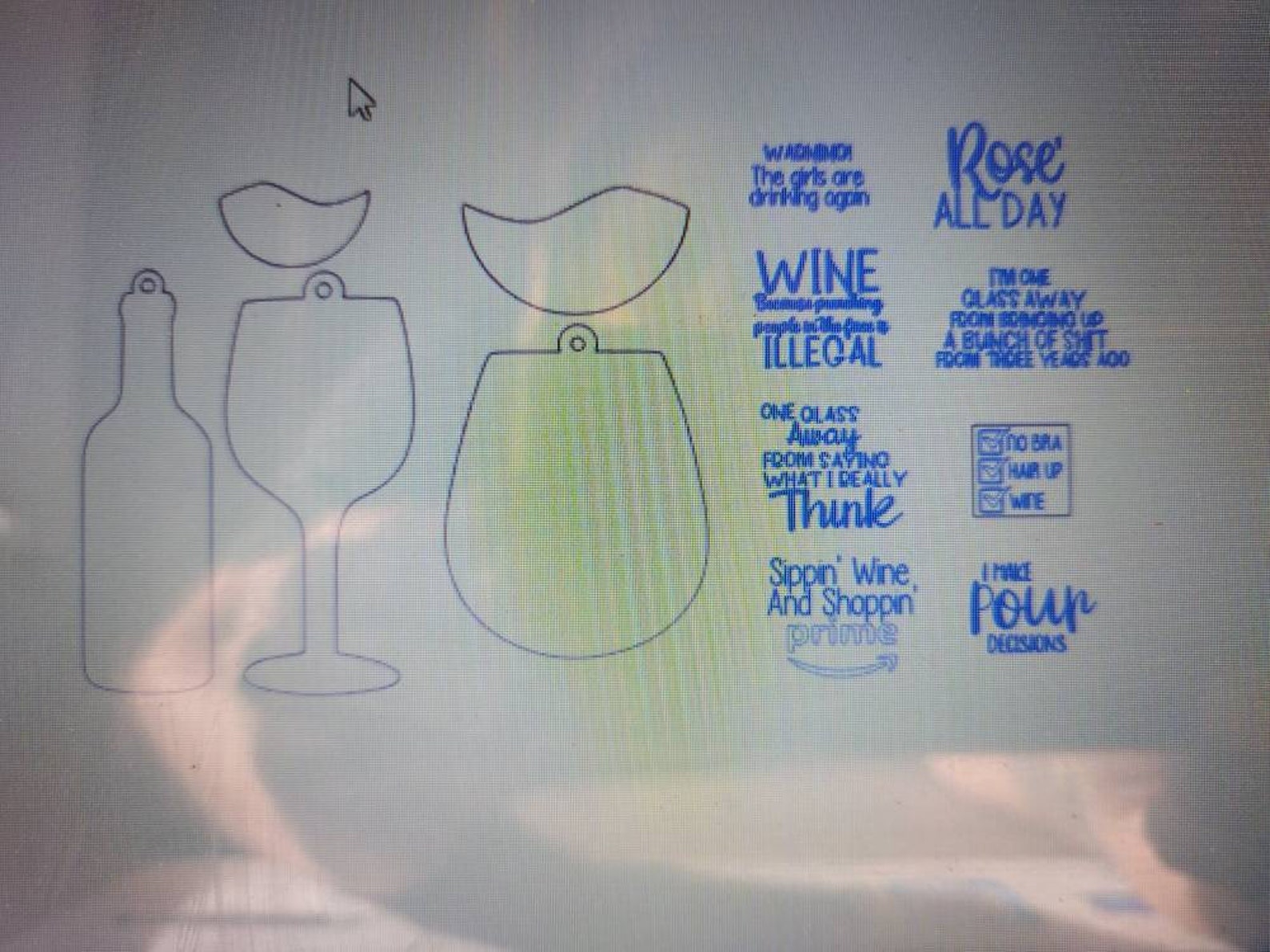 Wine Ornaments Svg. Wine Bundle Svg. Wine Svg Files. Wine - Etsy