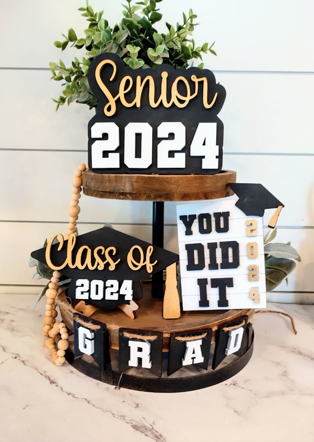 2024 Graduation Tier Tray Svg. Grad Tier Tray Svg.tier Tray Svg, Tiered ...