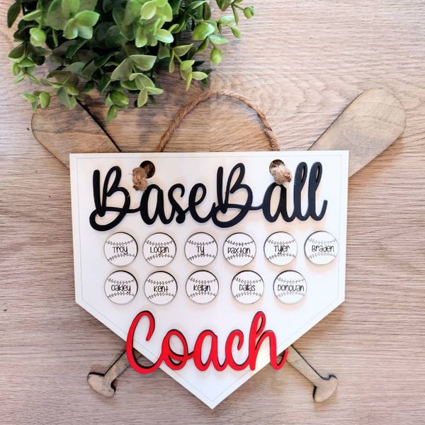 Baseball Coach - Etsy
