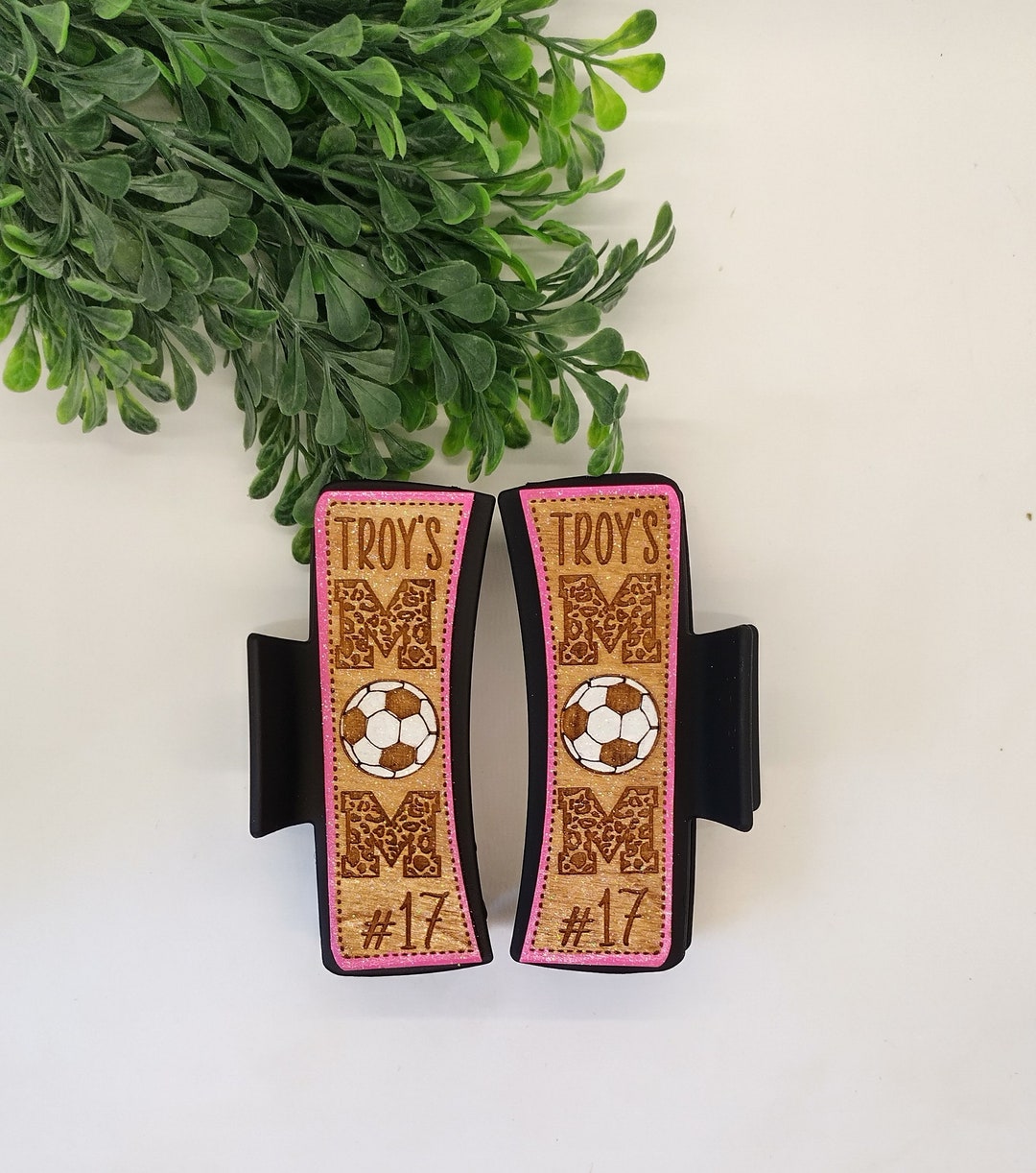 Hair Clip Svg. Sports Hair Clip Svg. Claw Clip Svg.soccer Hair Clips ...
